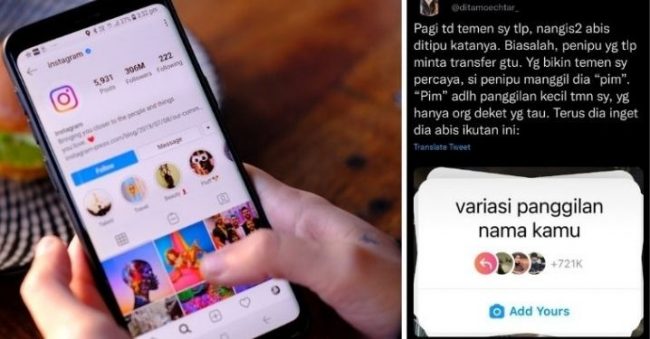 Fitur Add Yours Instagram Jadi Tren, Waspada Tindak Kejahatan! Fitur Add Yours Instagram Jadi Tren, Waspada Tindak Kejahatan!