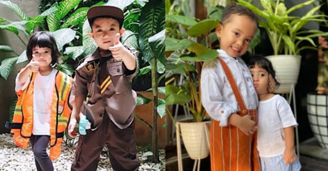 8 Potret Kedekatan Kakak Adik Perempuan dan Laki-laki versi Anak Artis