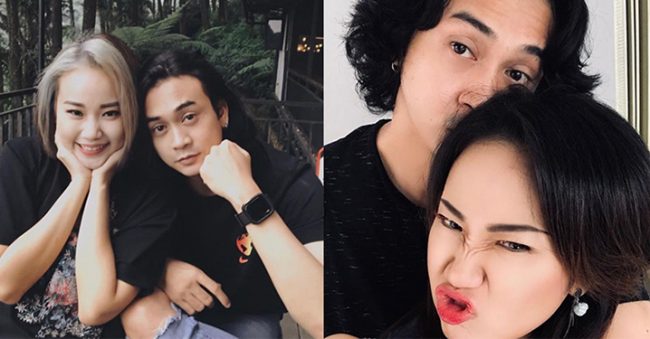 7 Potret Harmonis Pasangan Artis Dimaz Andrean dan Istri