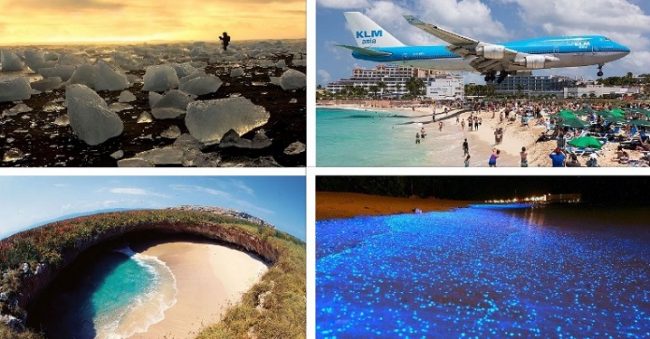 15 Pantai Unik di Dunia, Salah Satunya Ada di Indonesia!