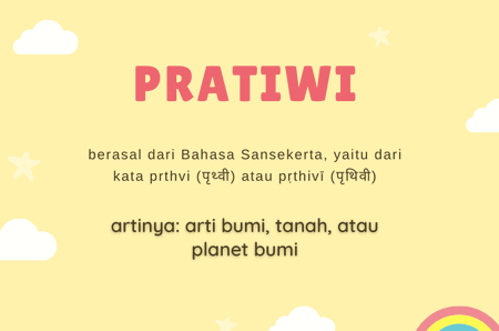 Arti Nama Pratiwi untuk Anak Perempuan beserta Rangkaiannya
