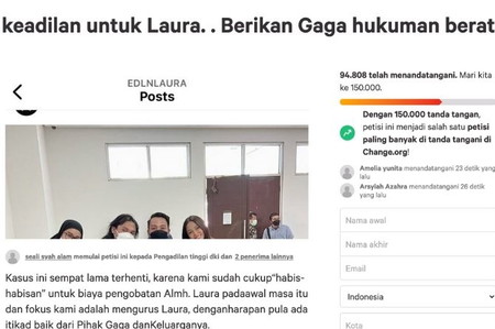 Viral Petisi untuk Gaga Muhammad agar Dihukum Berat