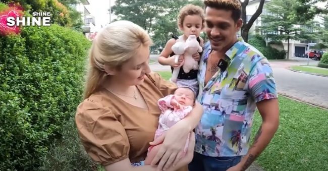 5 Potret Anak Kedua Robby Shine yang Baru Lahir