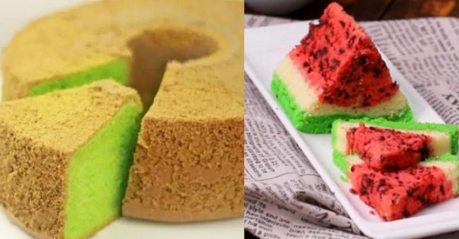 8 Varian Resep Bolu Kukus Loyang, Keju hingga Ketan Hitam