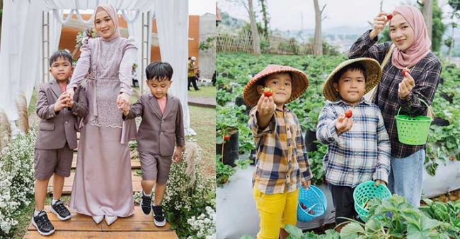 6 Potret Ririe Fairus dan Anak, Seru dan Kompak di Berbagai Momen