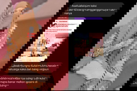 Kronologi Foto Istri Virgoun Tanpa Hijab Disebar Pacar ART