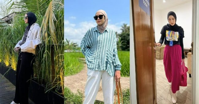 9 Gaya OOTD Zaskia Mecca, Casual dengan Hijab namun Tetap Stylish!