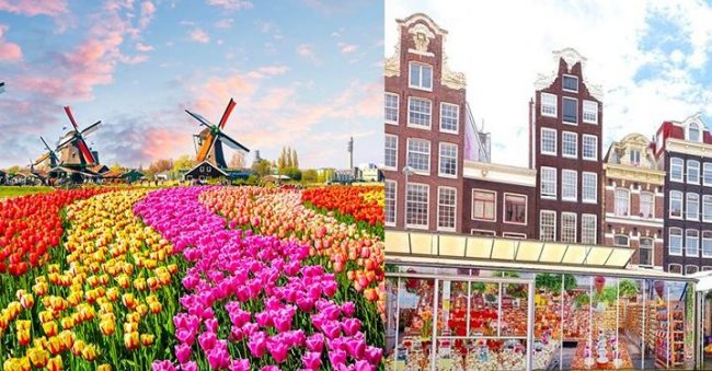 10 Tempat Wisata Di Belanda yang Romantis Hingga Instagramable
