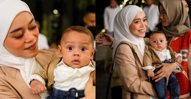 7 Potret Terbaru Anak Lesti Kejora yang Semakin Tampan