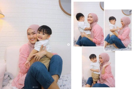 9 Potret Ana Riana dan Anak, Behind The Scenes-nya Lucu Banget!