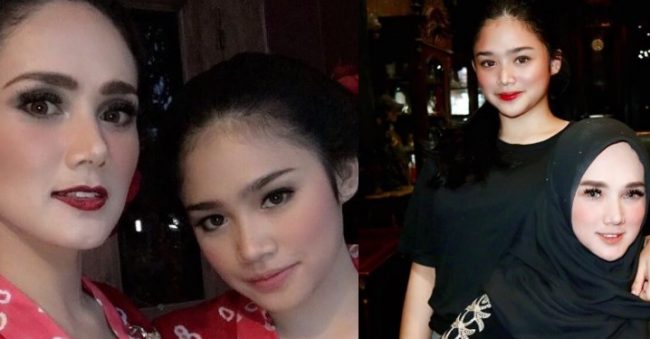 Potret Kedekatan Mulan Jameela dan Anak Perempuannya