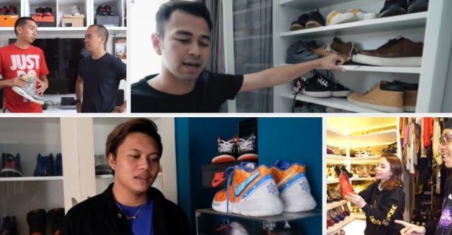 10 Artis Koleksi Sepatu Mahal, Ditaruh di Ruangan Khusus