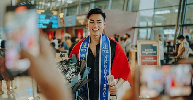 7 Potret dan Perjuangan Matthew Gilbert Ikut Ajang Supranational 2022