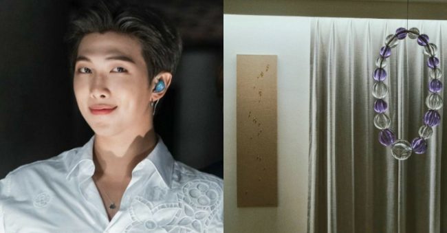 10 Potret Sudut Rumah RM BTS yang Penuh Koleksi Seni Bak Museum!