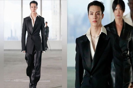 10 Potret Jeno NCT saat Tampil di New York Fashion Week, Super Sexy!