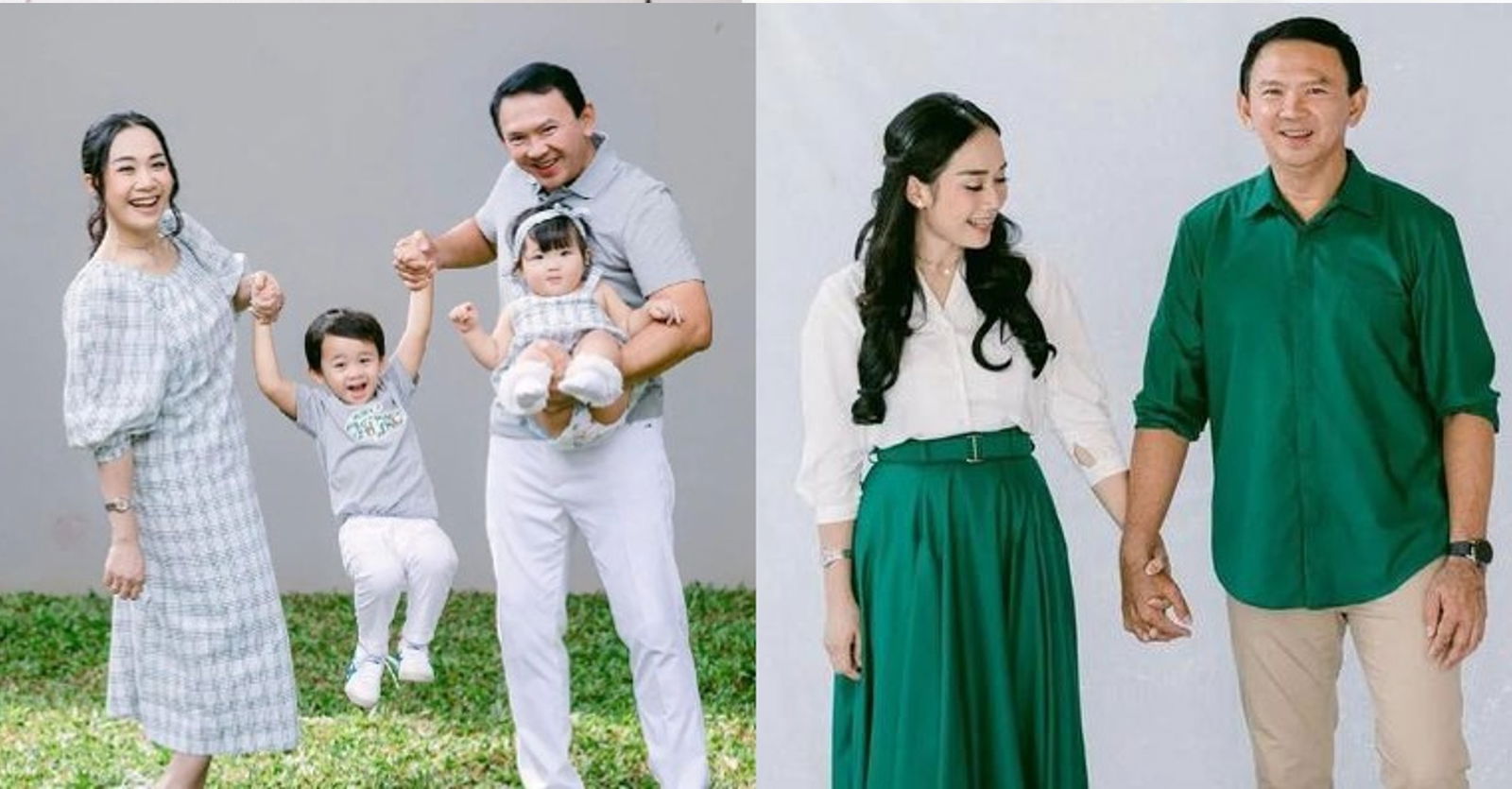 6 Potret Harmonis Foto Keluarga Ahok, Selalu Mesra dan Bahagia