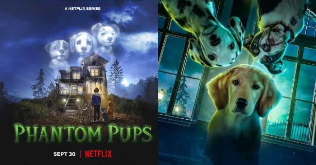 Sinopsis dan Fakta Phantom Pups Netflix, Film Halloween yang Seru!