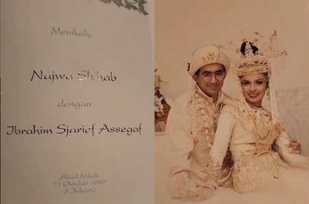 6 Potret Lawas Pernikahan Najwa Shihab dan Suami, 25 Tahun Bersama