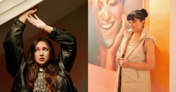 Rayakan Hari Kesehatan Mental, Marshanda Bikin Batik Motif Brainwave