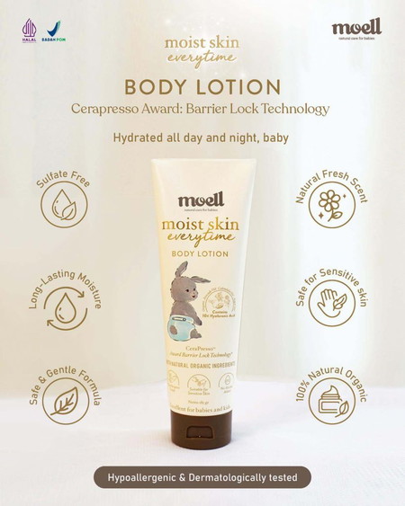11 Merek Body Lotion Bayi Pilihan di 2023, Wangi dan Melembapkan