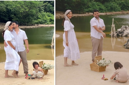 12 Potret Baby Bump Acha Sinaga di Kehamilan Kedua, Memesona!