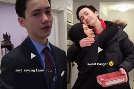 Potret Daniel Soekarno Dobson Anak Youtuber Nikmatul Rosidah