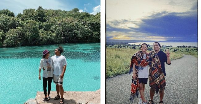 7 Keseruan Indah Permatasari Liburan ke Sumba, Paha Bayi Bikin Gemas