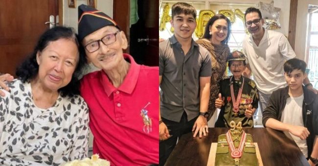 6 Potret Ulang Tahun Ayah Ari Wibowo, Ternyata Veteran Perang