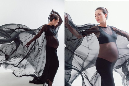 Bertema Classic, Intip Potret Maternity Shoot Julie Estelle di Sini!