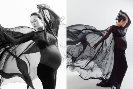 Bertema Classic, Intip Potret Maternity Shoot Julie Estelle di Sini!