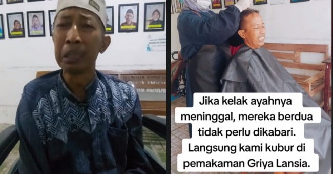 Kisah Pak Totok, Ayah Ditinggal di Panti Jompo oleh Kedua Anaknya