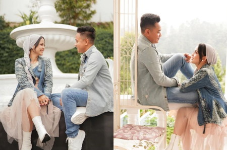 7 Potret Prewedding dan Mapacci Putri Isnari Bertema Bollywood