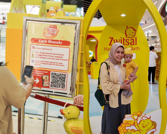 Keseruan Acara Zwitsal Happy Skin Land
