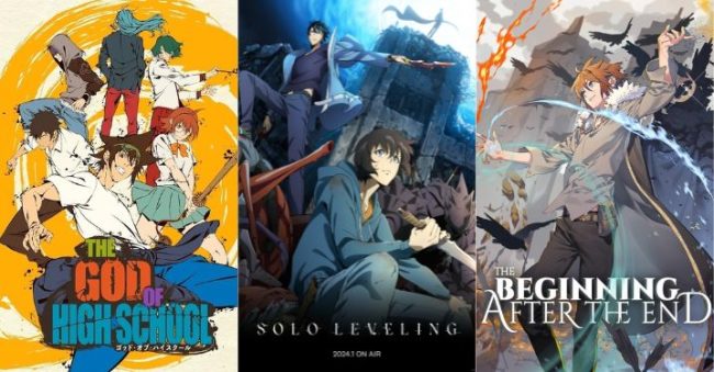 10 Rekomendasi Anime Adaptasi Manhwa Paling Populer