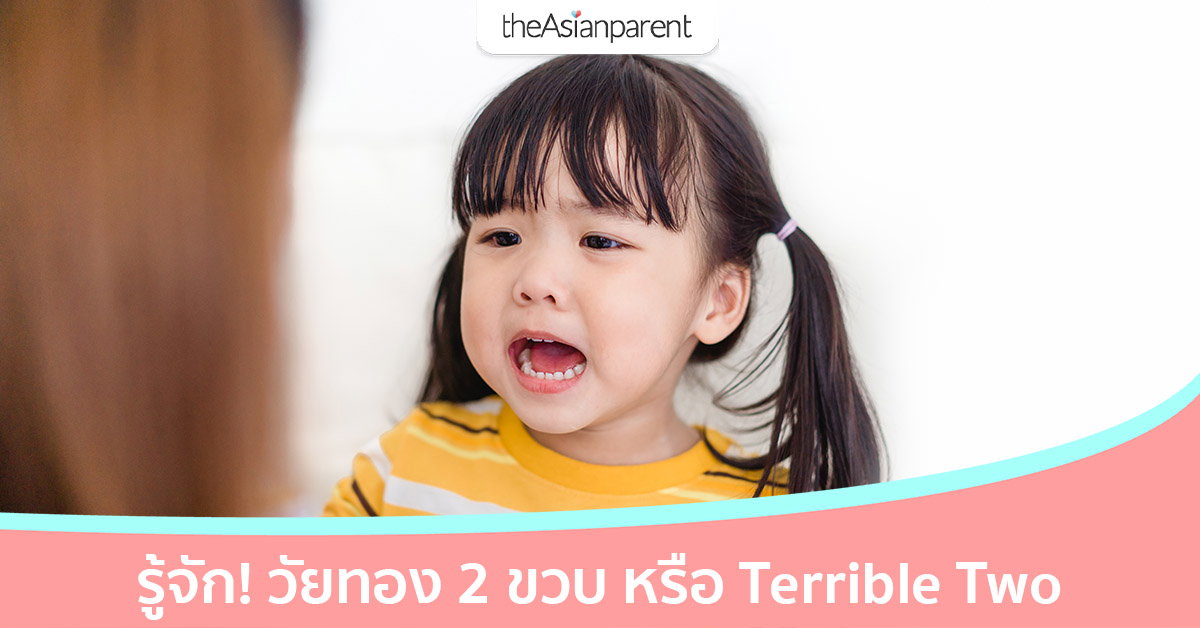 ต้องรู้! วัยทอง 2 ขวบหรือ Terrible two คืออะไร ทำไมลูกอารมณ์ร้าย