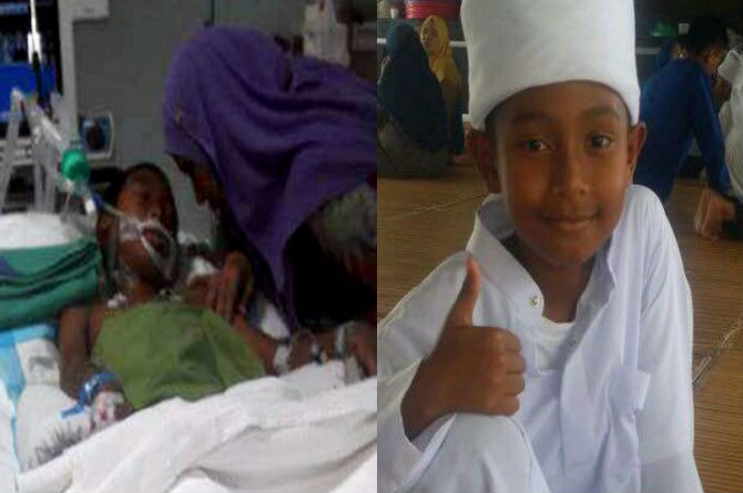 Adik Thaqif Yang Dilaporkan Didera Telah Meninggal Dunia
