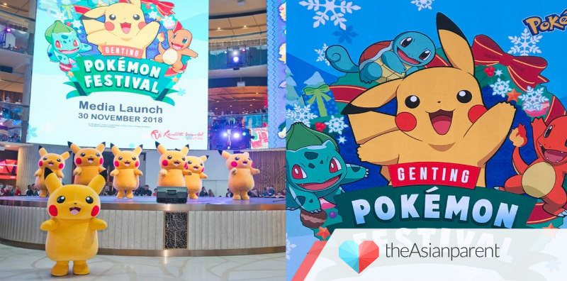 Festival Pokemon & Wintry Santorini Di Resort World, Genting Highland