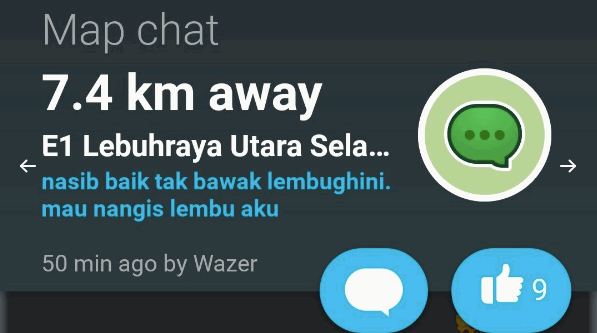 13 Ragam Pemandu Dalam Aplikasi Waze Ketika Kesesakkan Lalu Lintas