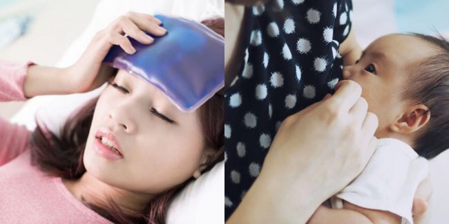 Anak Menyusu Badan Ketika Ibu Demam Atau Kurang Sihat, Selamatkah?