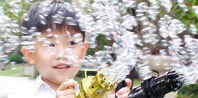 Pistol Buih Pelbagai Jenis Untuk Si Comel Main Di Rumah Dan Taman!