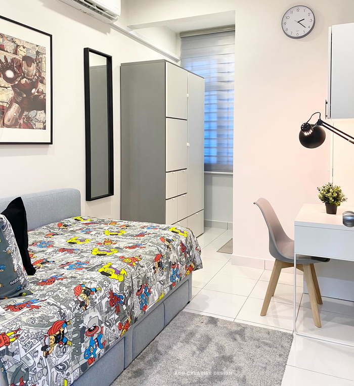 Deco Bilik Tidur Kecil Gaya Minimalis Untuk Anak Lelaki Dan Perempuan