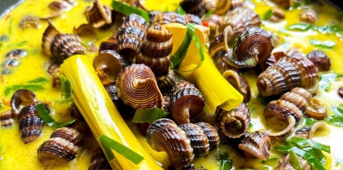 Siput Sedut Menu Kampung, Ini Cara Masak Yang Senang Dan Sedap