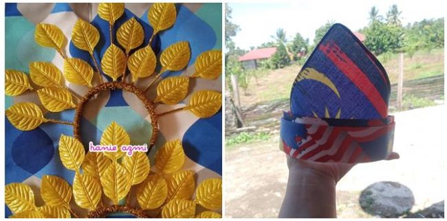 Aksesori Merdeka DIY Yang Mudah Dan Jimat Kos