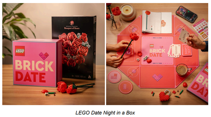 LEGO Date Night in a Box: Celebration Of Love, Creativity, Moments