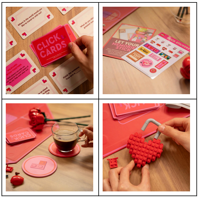 LEGO Date Night in a Box: Celebration Of Love, Creativity, Moments